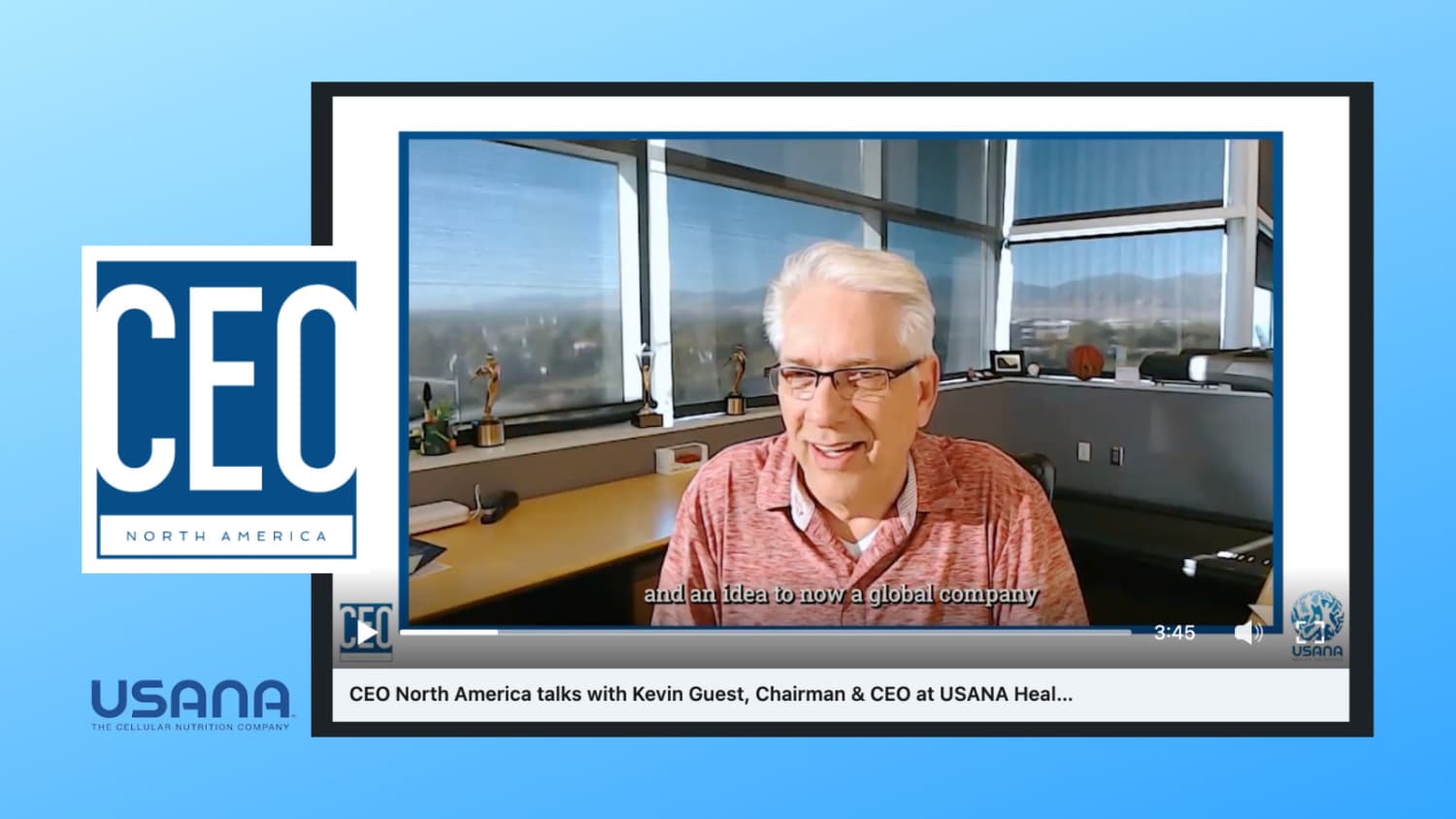 CEO Magazine North America Video Interview - Kevin Guest