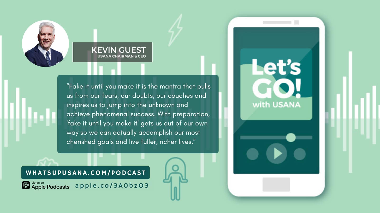 Let's GO! with USANA: Start Something Legendary - Kevin Guest